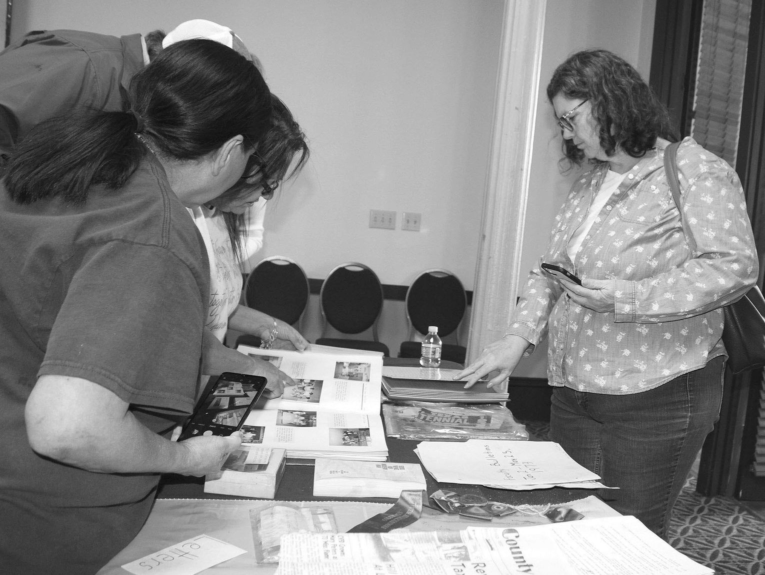 1973 time capsule contents on display at library