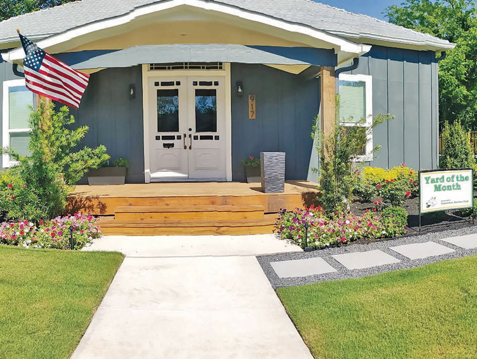Columbus Garden Club names Yard of the Month, Community Beautification ...