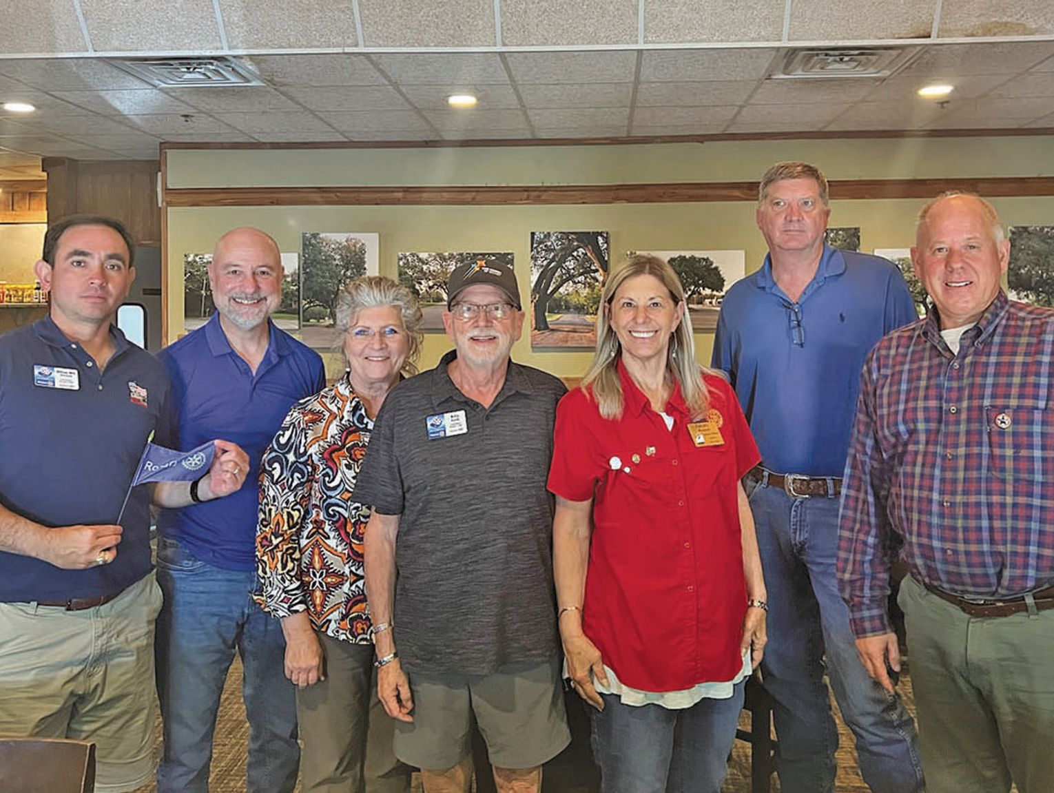 COLUMBUS ROTARY CLUB INSTALLS NEW OFFICERS FOR THE 2024-25 YEAR