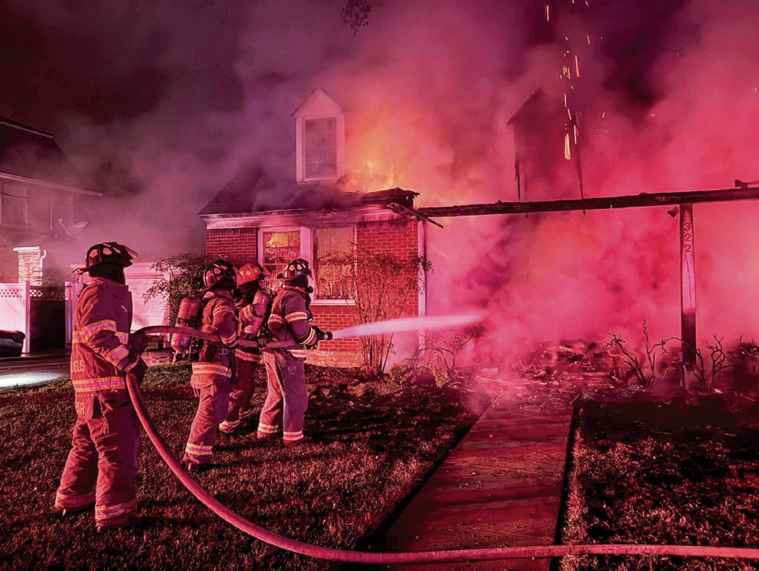 House fire claims life