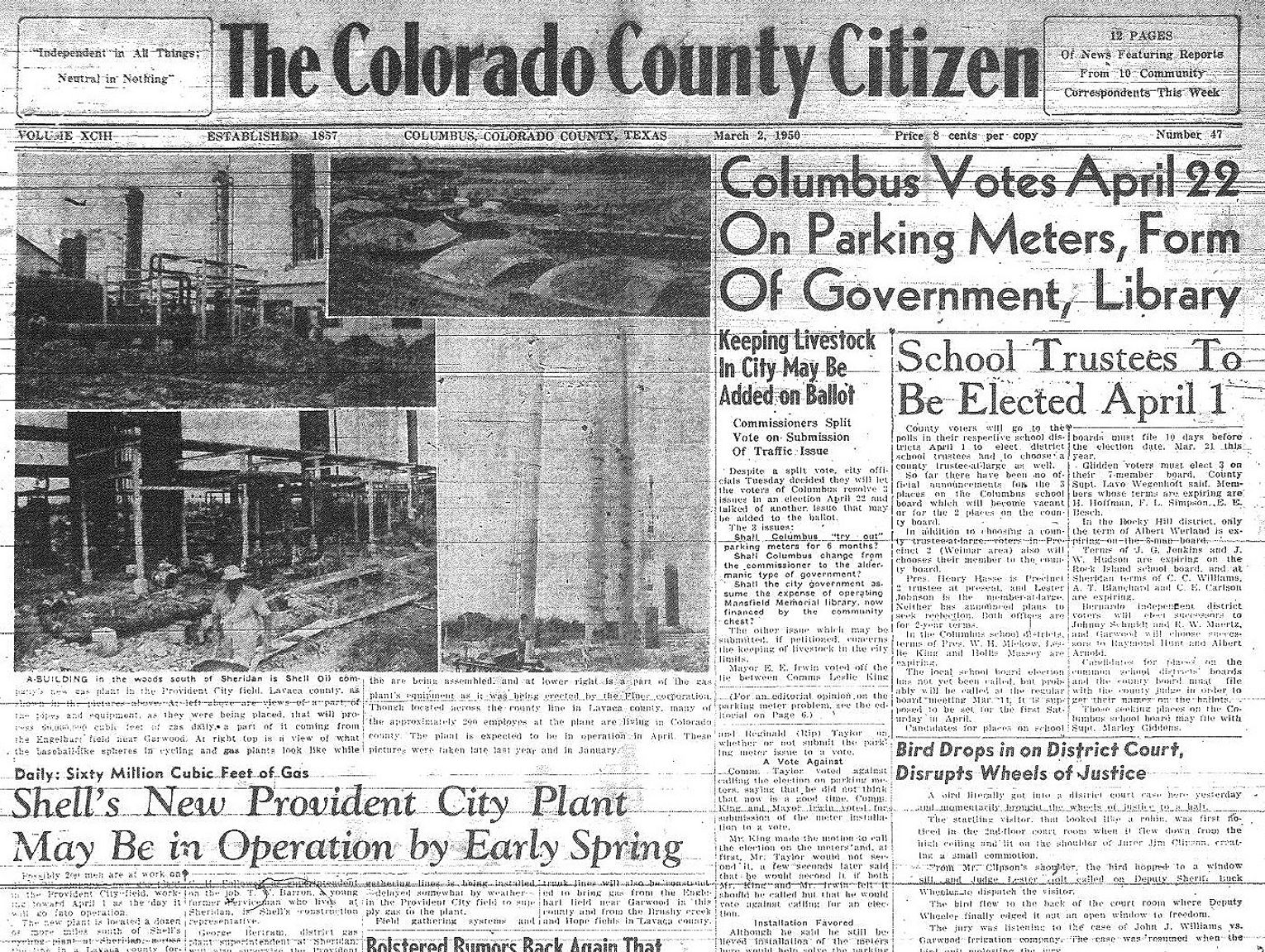 Looking back in time