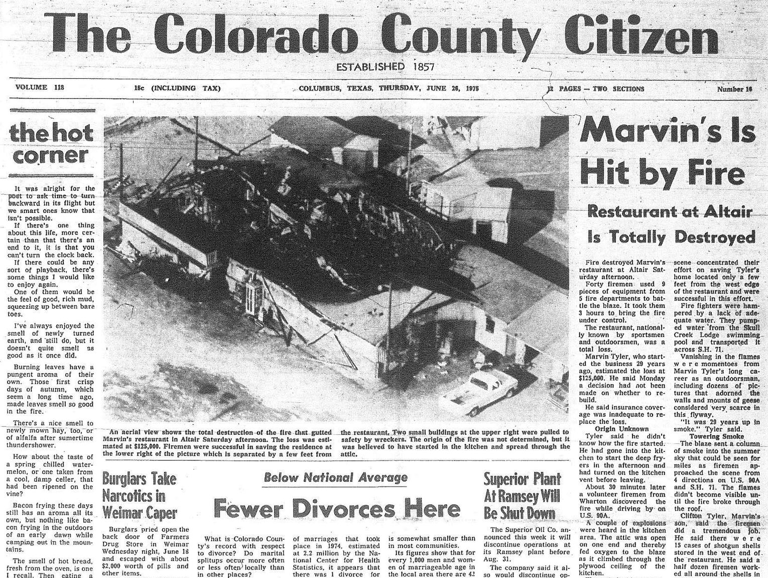 Looking back in time