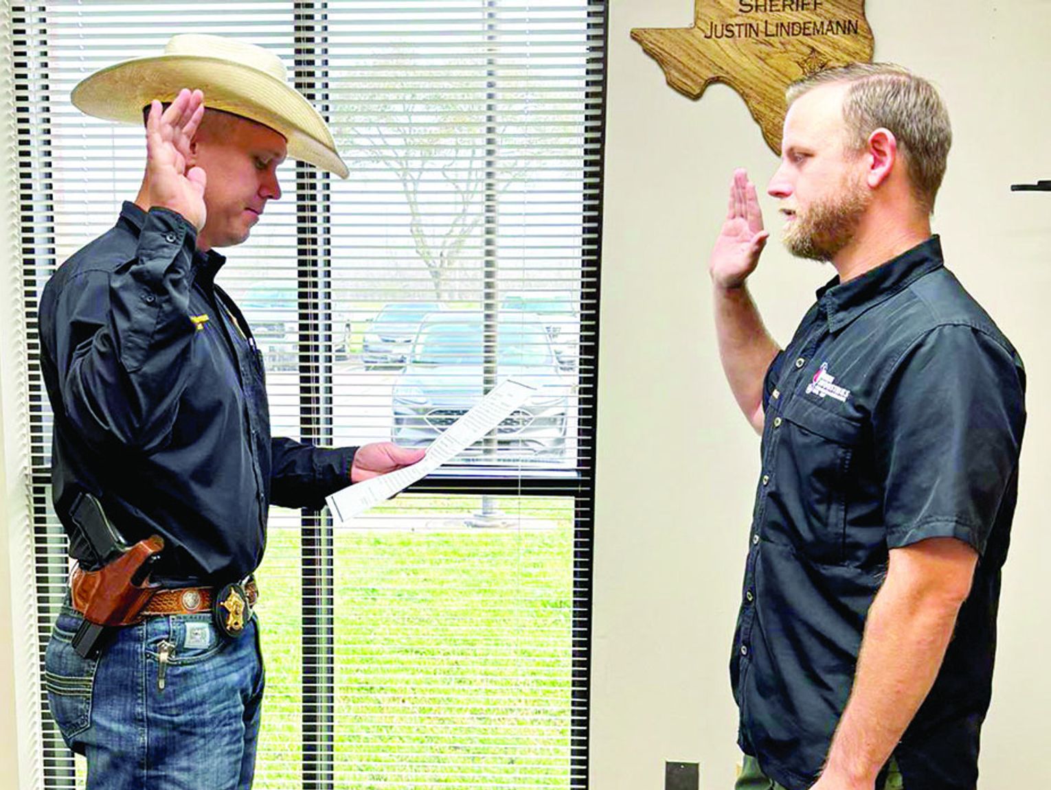 NEW DEPUTY JOINS CCSO, TWO DEPUTIES PROMOTED