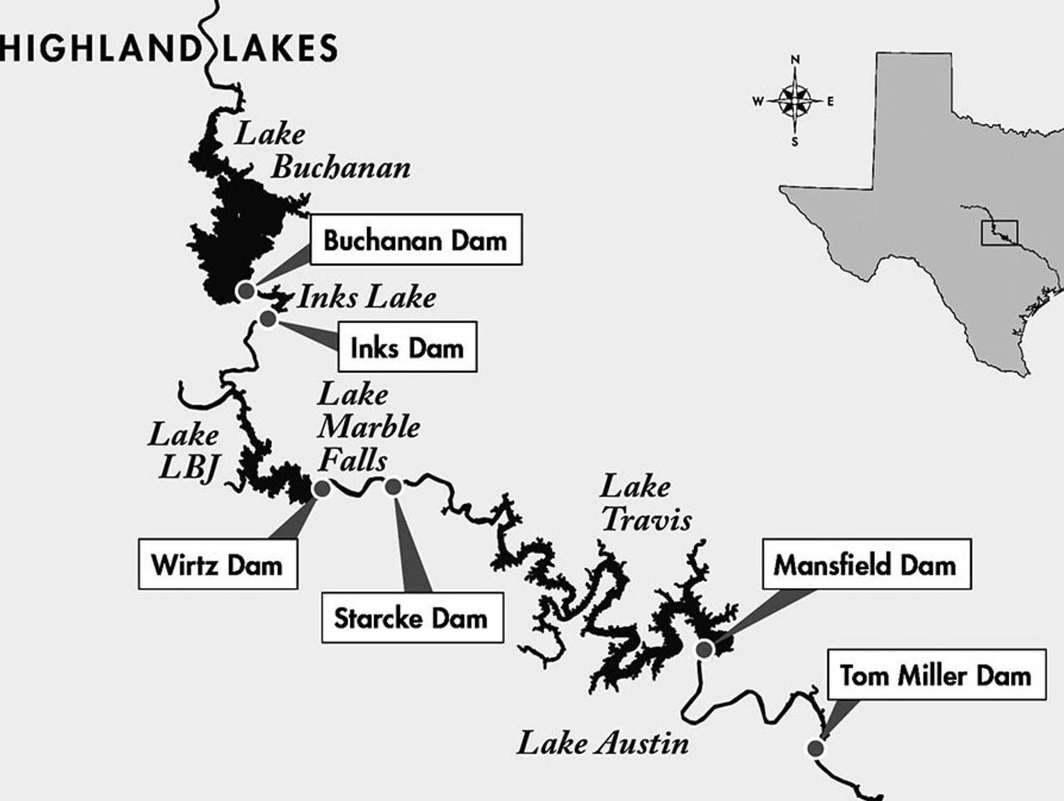 Use caution on Highland Lakes after recent floods