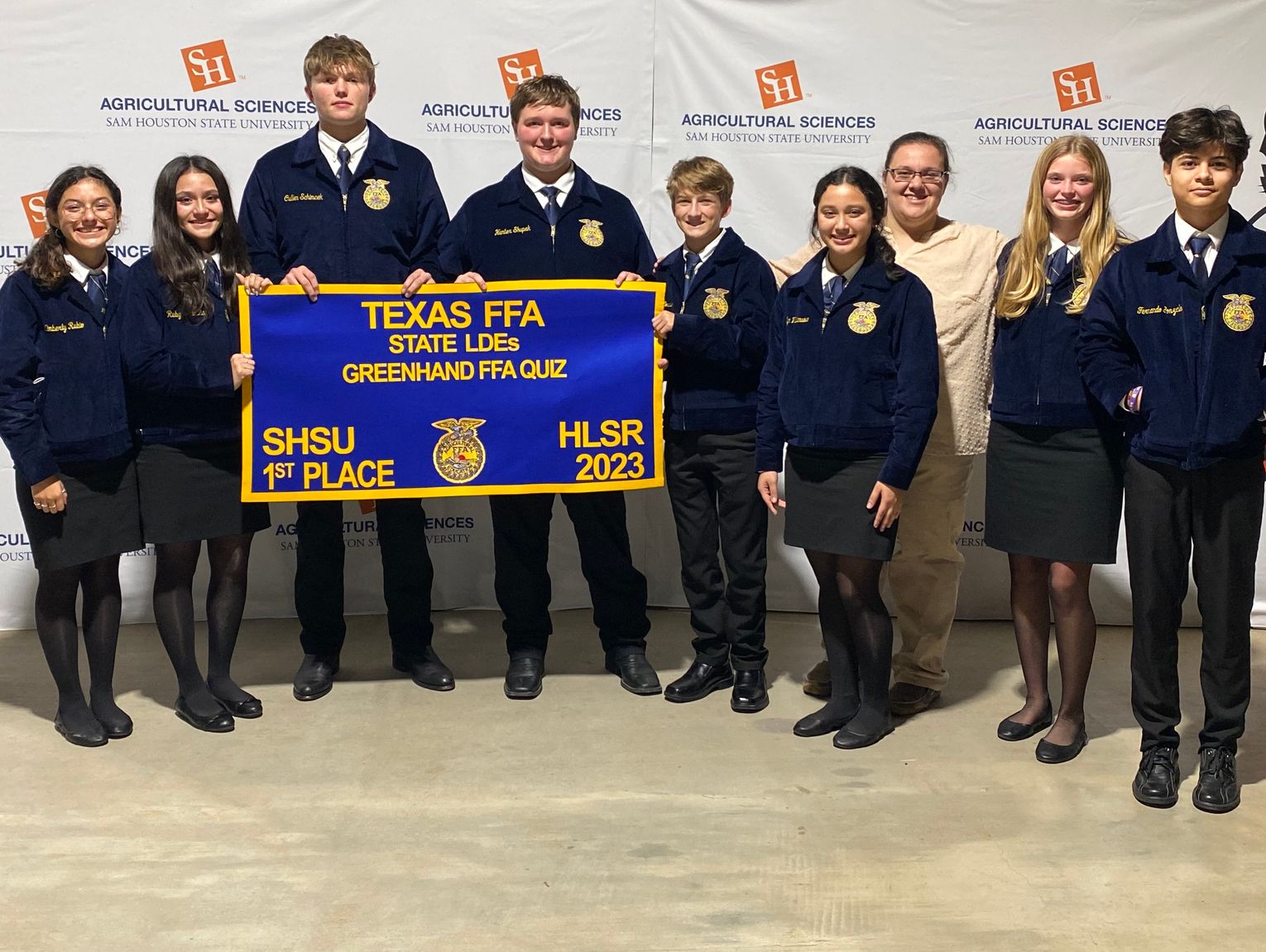 Weimar FFA competes at Sam Houston LDEs